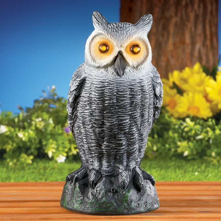 Motion Sensor Garden Owl