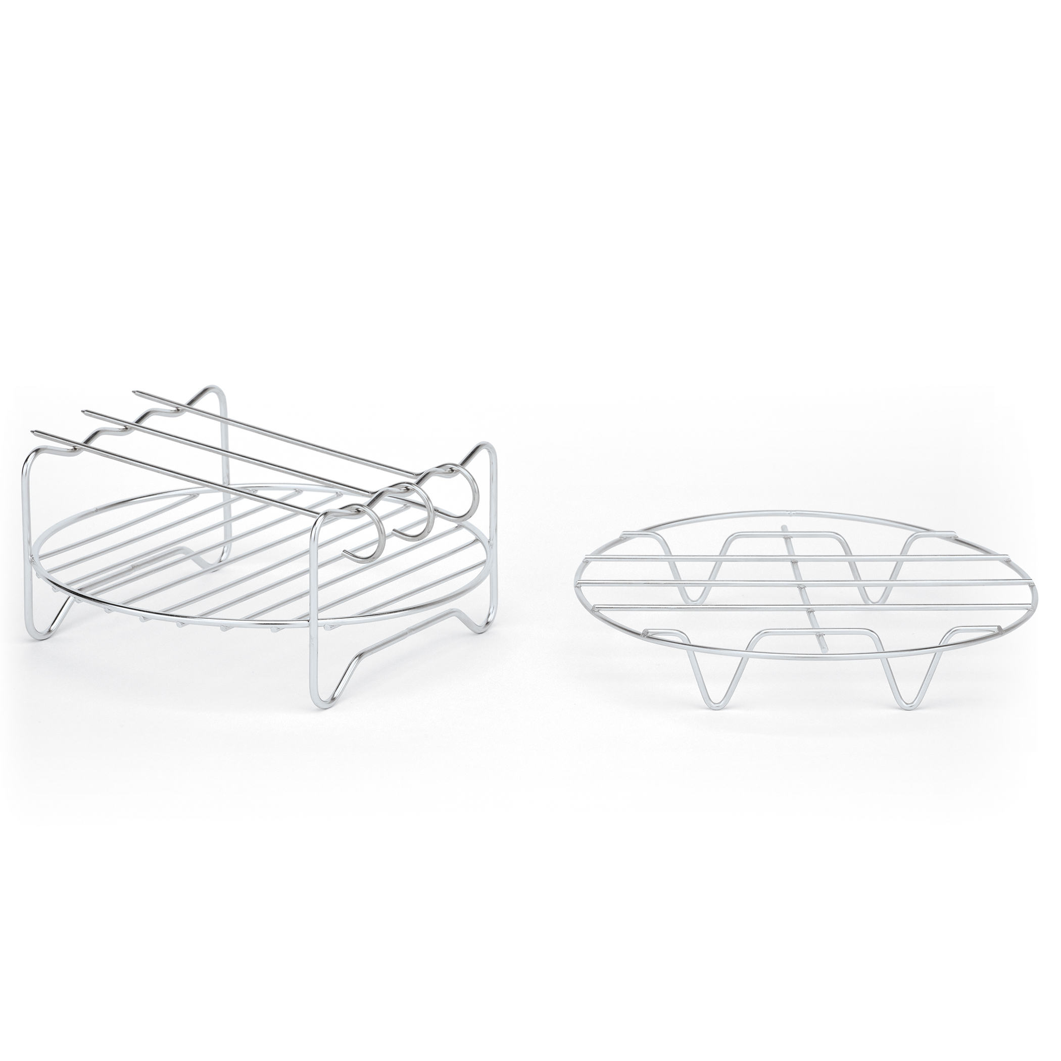 Collections Etc Multi-Purpose Dishwasher Safe Stainless Steel Air Fryer ...