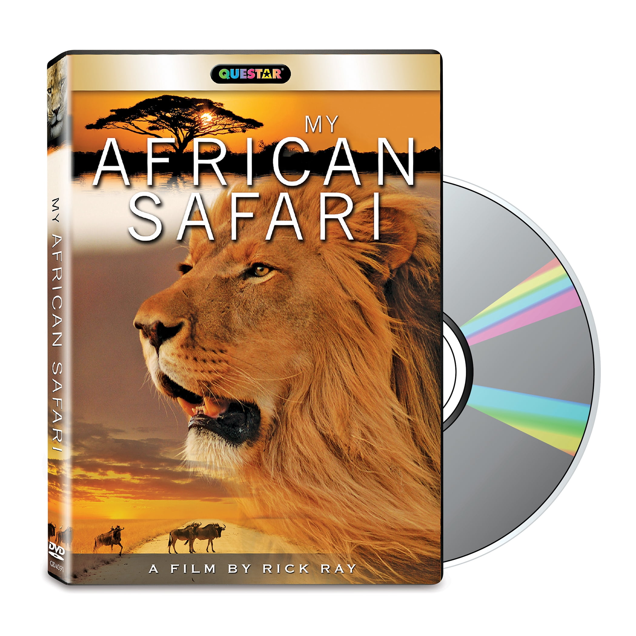 Collections Etc My African Safari DVD, 90 minutes - Walmart.com