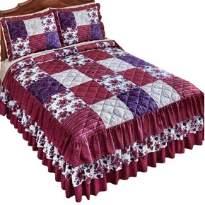 bedspreads with ruffles
