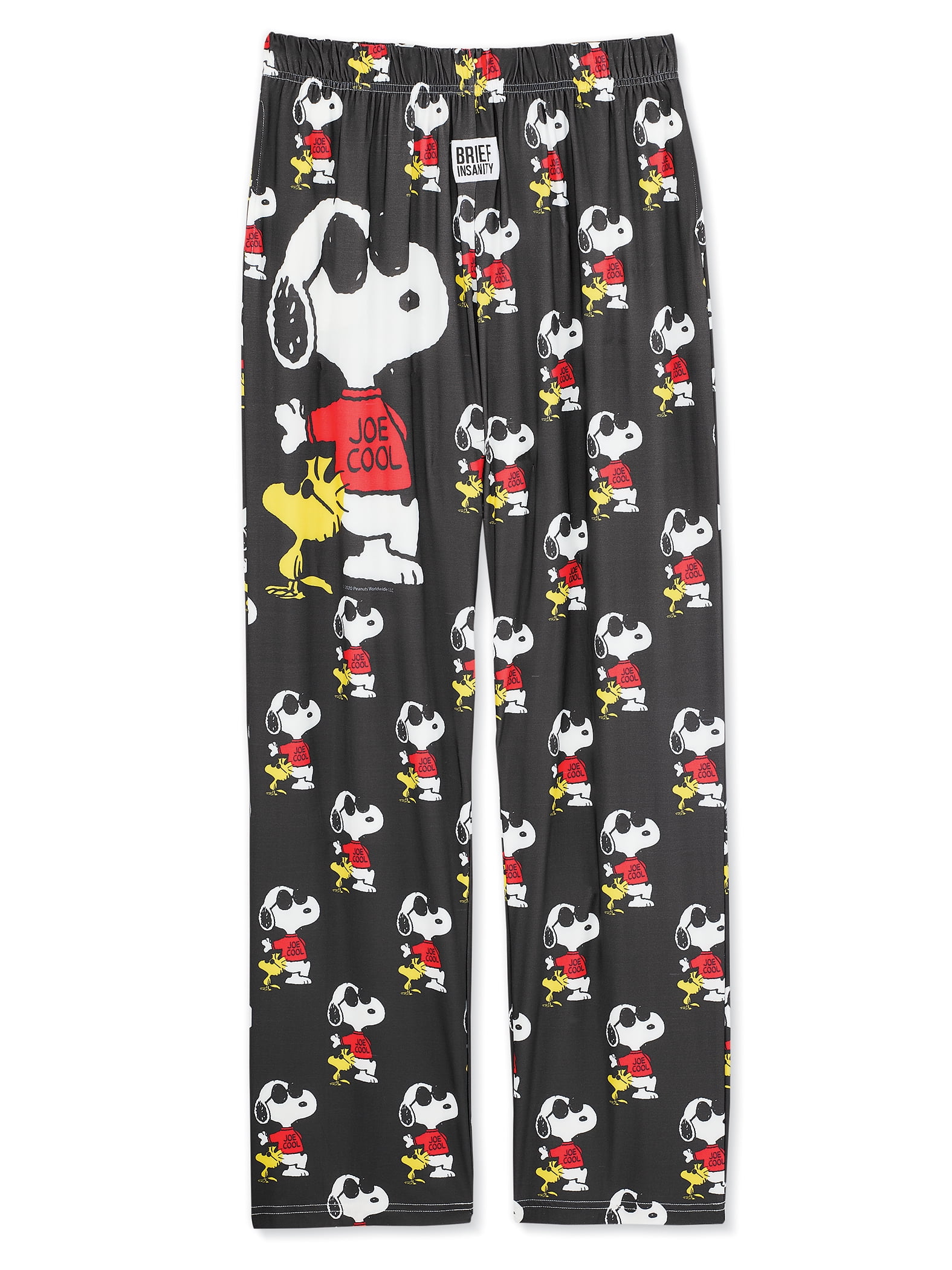 Collections Etc Peanuts Joe Cool and Woodstock Soft Fabric Lounge Pants ...