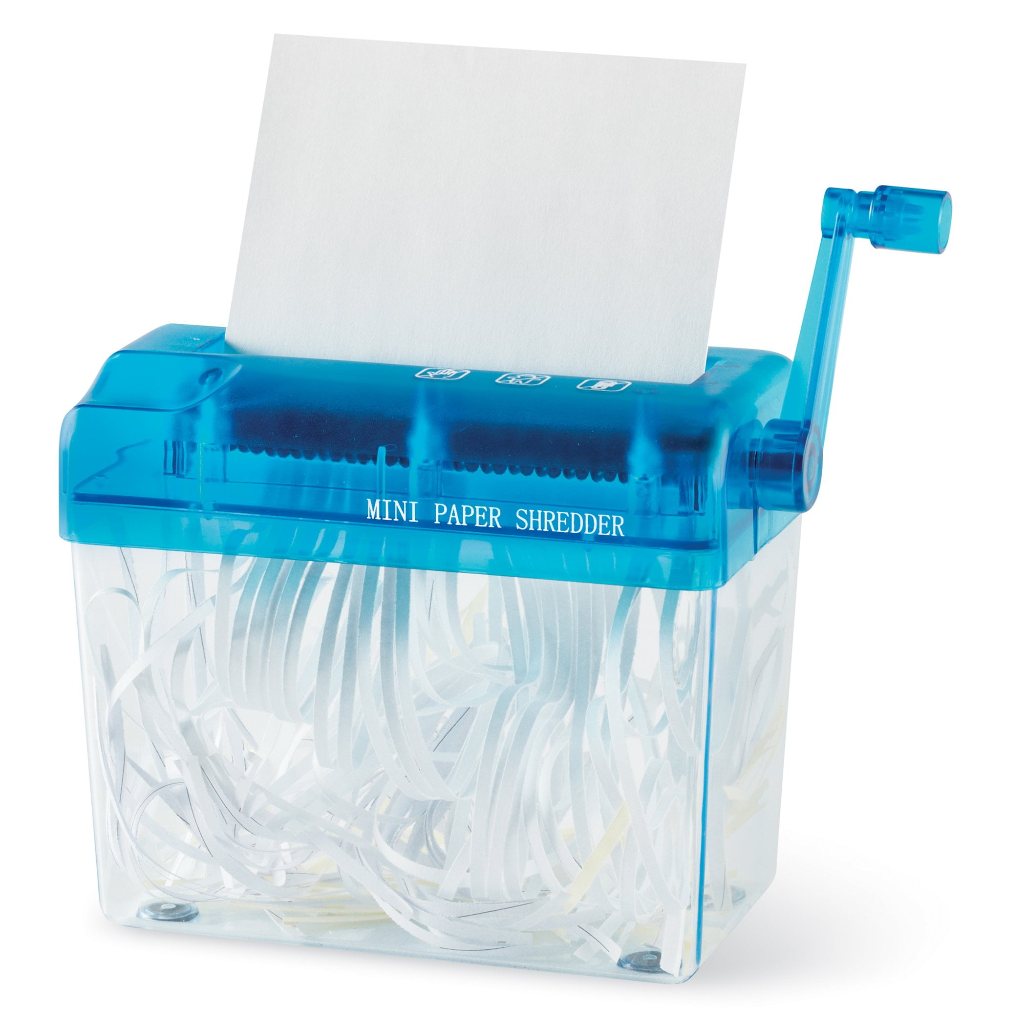 Collections Etc Portable Personal Manual Paper Desktop Shredder ...