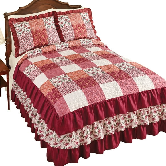 bedspreads with ruffles