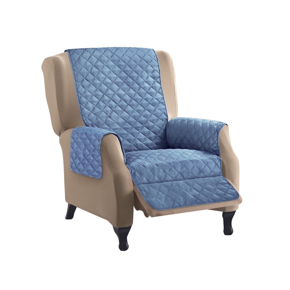 Collections Etc Reversible Quilted Furniture Protector, Fitted ...
