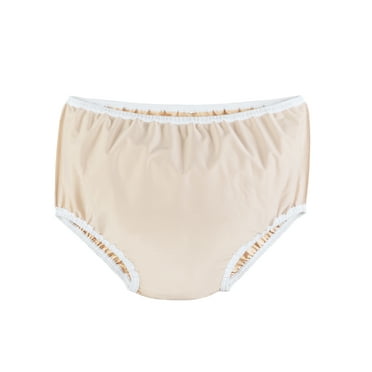 Sani-Pant Moisture Proof Snap-on Cover Ups Large, White, Unisex, 38'' to 44'' Waist, Reusable ...