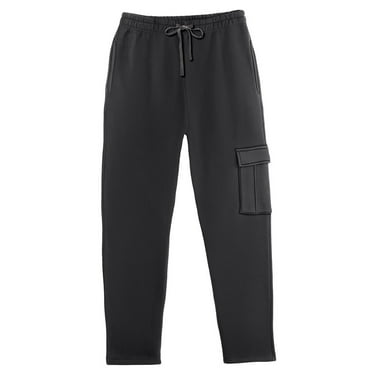 Pro Club Men's Heavyweight Fleece Cargo Sweatpants, Charcoal, Medium ...