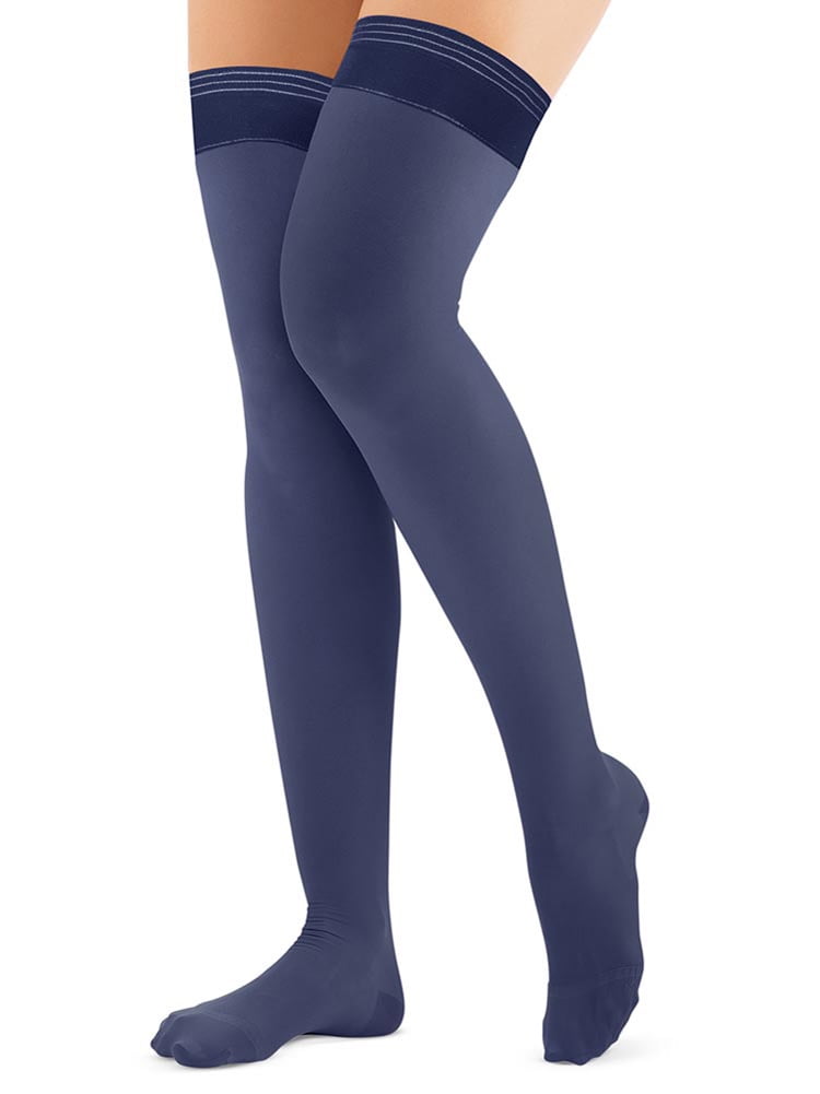 Collections Etc Stylish Compression Thigh Highs with Different Patterns ...
