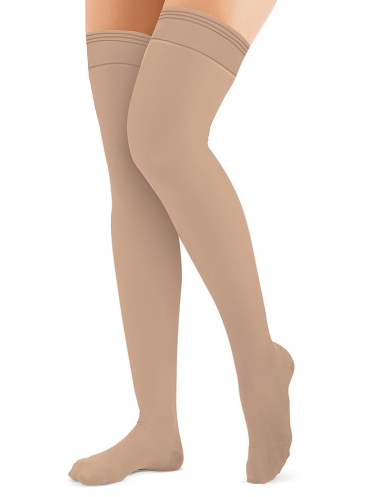 Collections Etc Stylish Compression Thigh Highs with Different Patterns ...