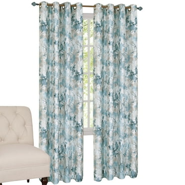 Collections Etc Ruffled Edge Lace Trim Window Curtain Drapes - Walmart.com