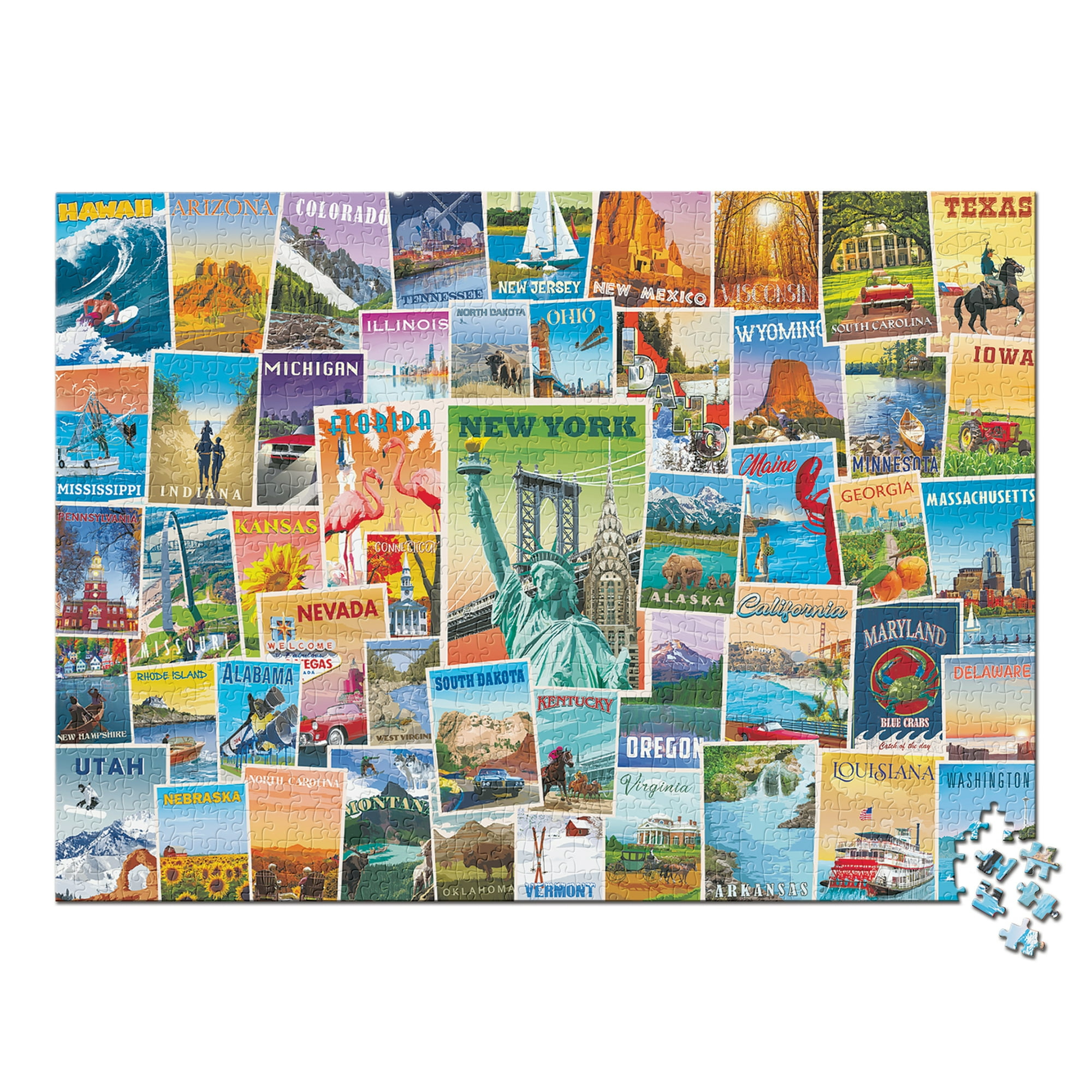 Vintage Travel Collage