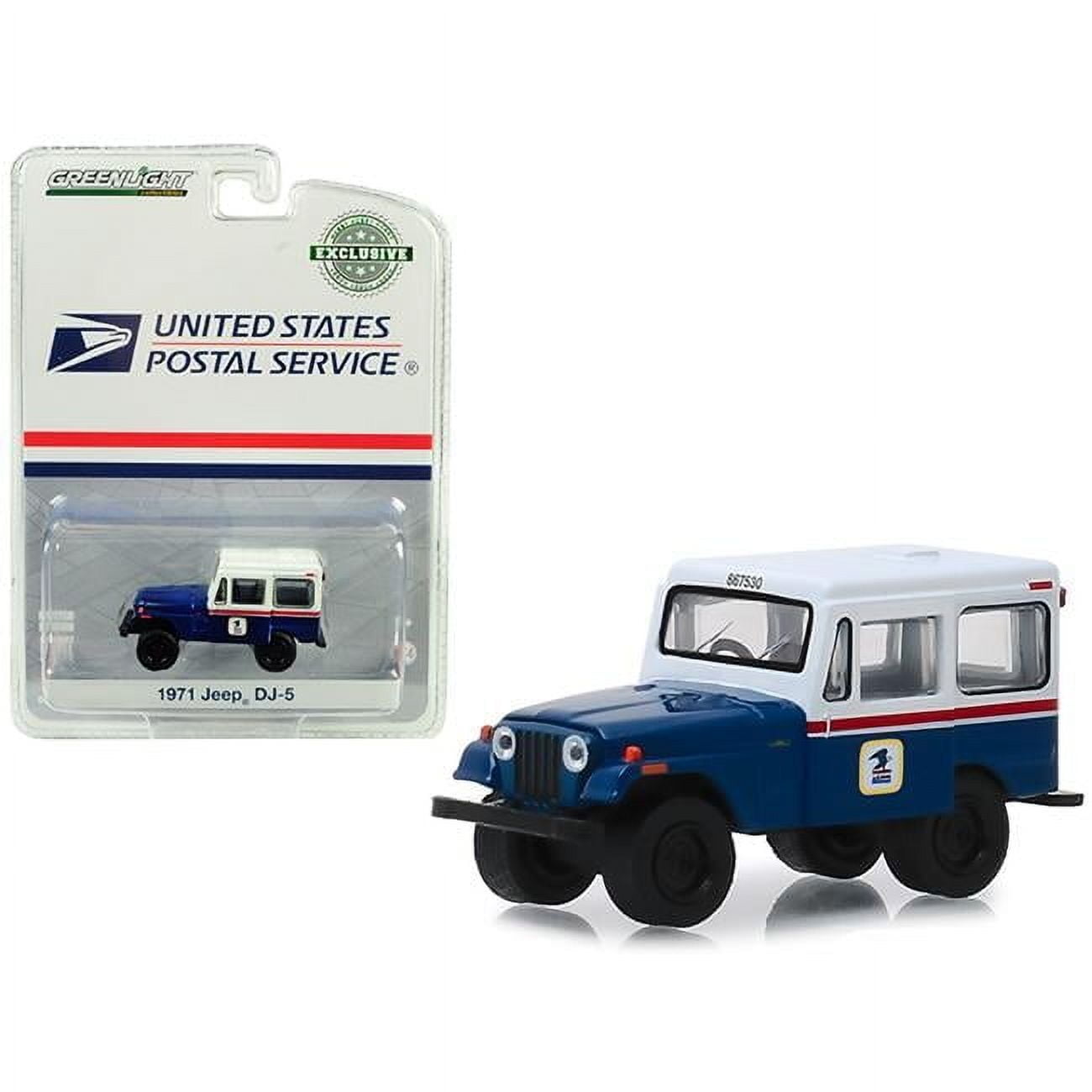 1971 Jeep DJ-5 Blue and White "United States Postal Service" (USPS ...