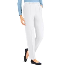 Chic Women's Comfort Collection Scooter Elastic Waist Pants - Walmart.com