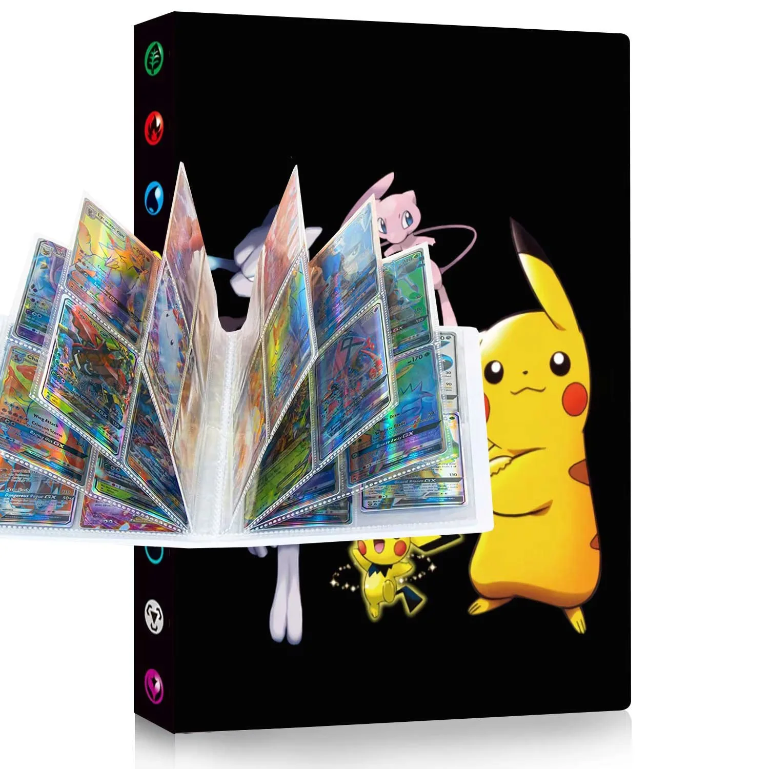 Collector card binder, Trading Card Holder Card Album Binder, 4-Pocket ...