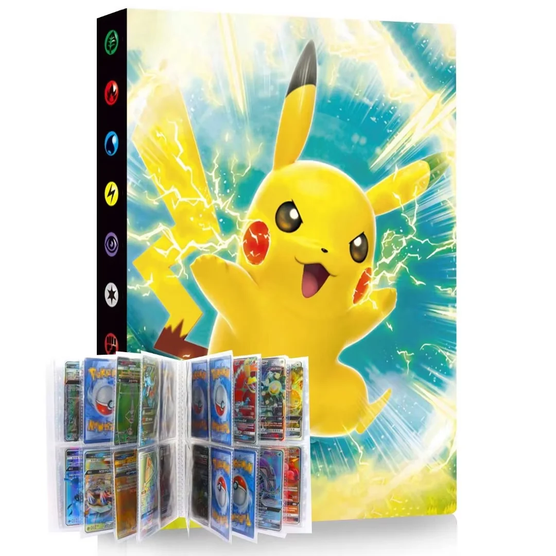 Ruly Collector Card Binder, Trading Card Storage, 4 Pockets per Page ...