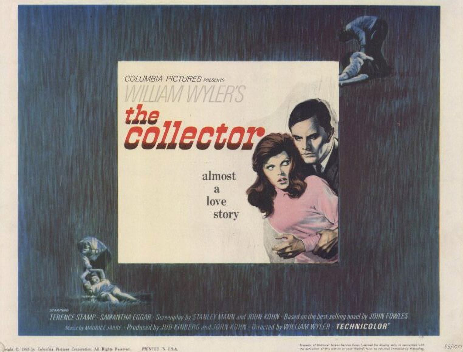 Collector - movie POSTER (Style A) (11" x 14") (1965) - Walmart.com