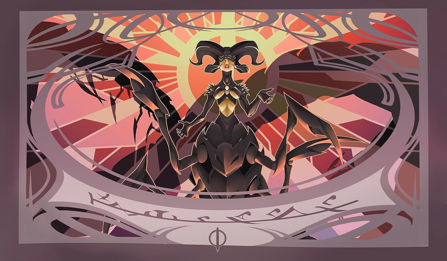 Collectors Emporium Playmat For Sheoldred Dark Avatar - Walmart.com