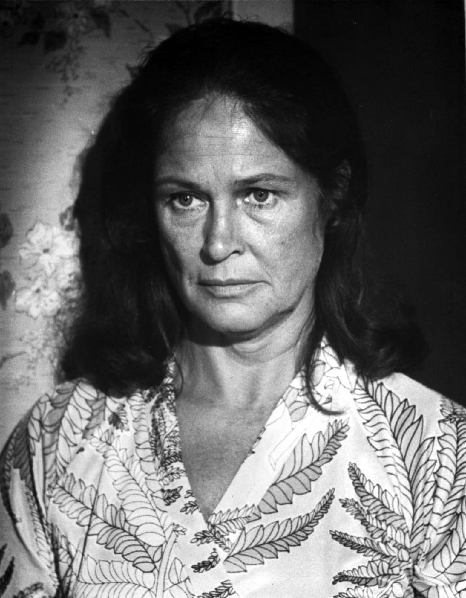 Colleen Dewhurst Looking Away in Floral Dress Portrait Photo Print (24 ...