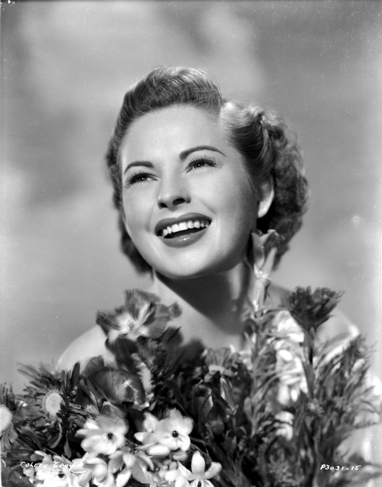 Colleen Gray Surrounded with Flowers Portrait Photo Print (24 x 30 ...