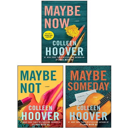 Atria, Colleen Hoover 3 Books Set, Fiction Paperback Box Set - Walmart.com