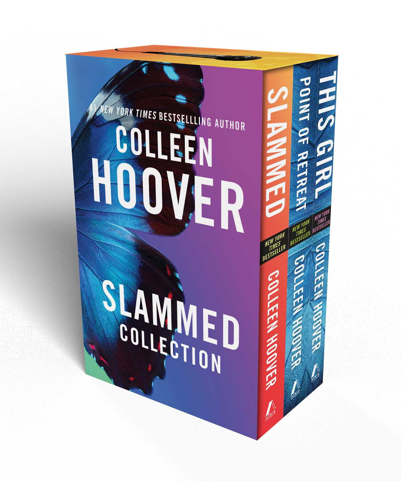 Colleen Hoover Slammed Boxed Set : Slammed, Point of Retreat, This Girl ...