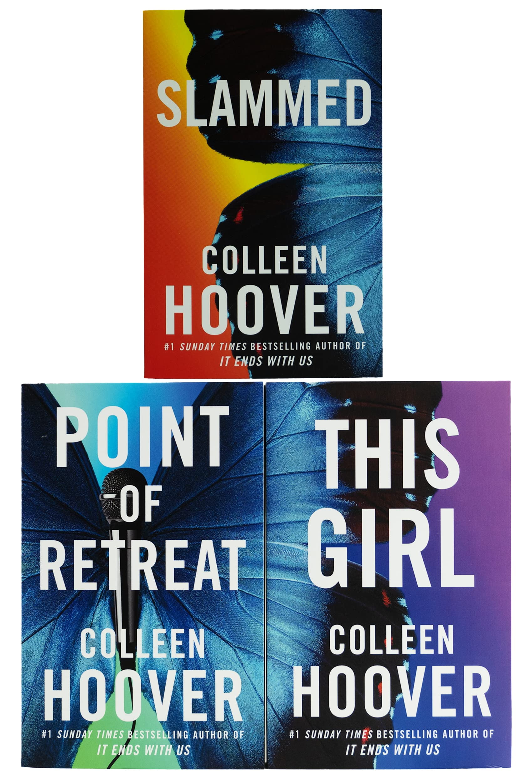 Colleen Hoover Slammed Series 3 Books Collection Set (Slammed, Point of ...