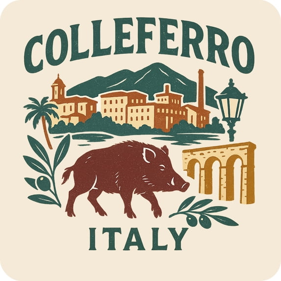 Colleferro Italy Keepsakes Souvenir Vinyl Sticker – Destination Travel ...