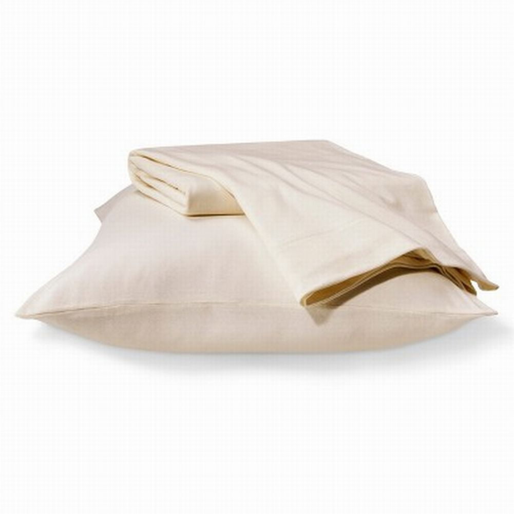 College 08 Sheet Set Creamy Ivory Full Bed Cotton Sheets Bedding ...