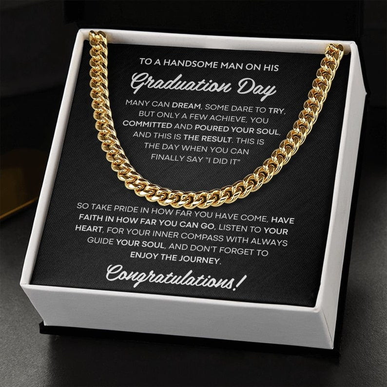 College 2025 Graduation Gifts For Him with Heart Touching Message Card ...
