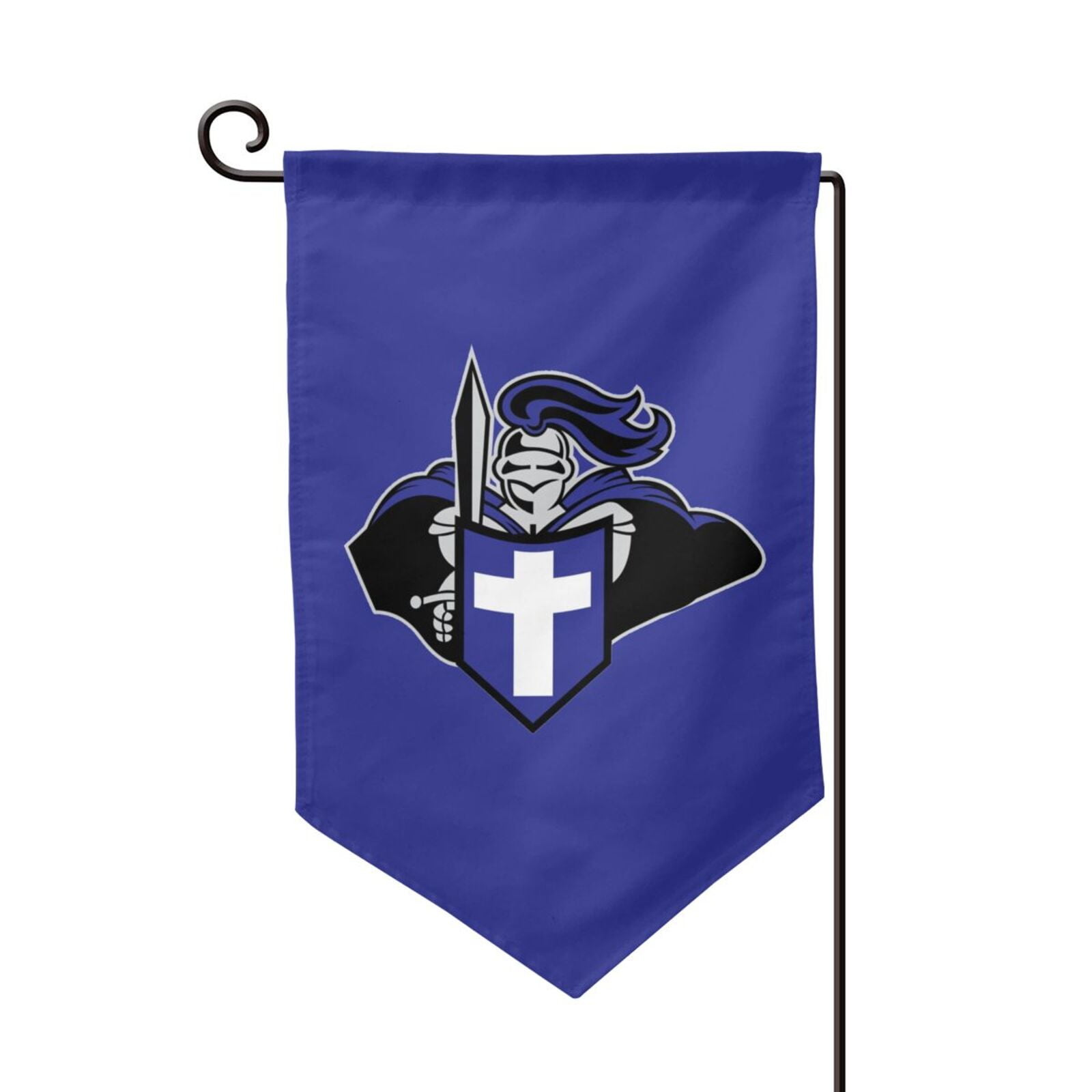 College A Of The Holy Cross Logo Garden Flag - Double Sided Banners For ...