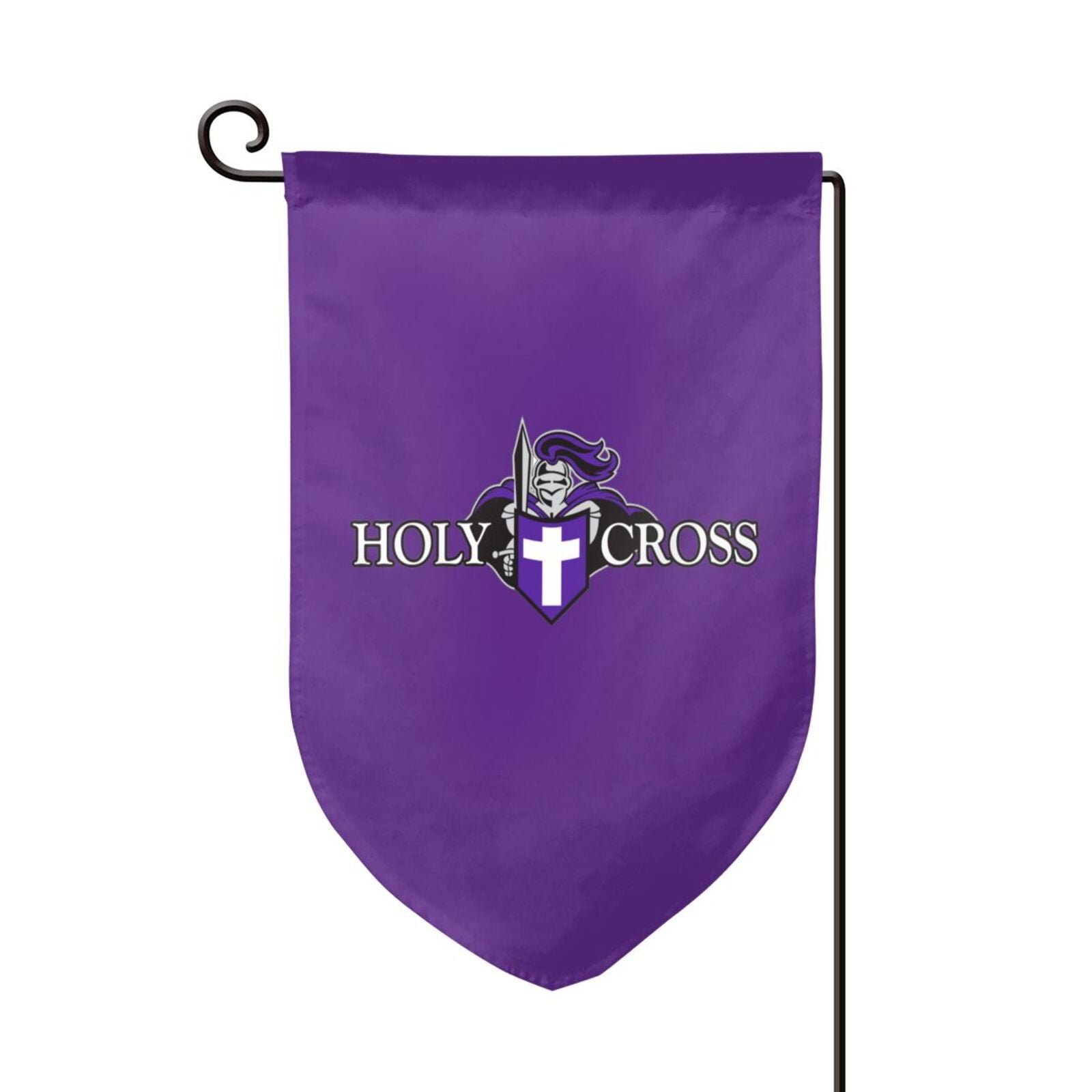 College A Of The Holy Cross Logo Garden Flag - Double Sided Banners For ...