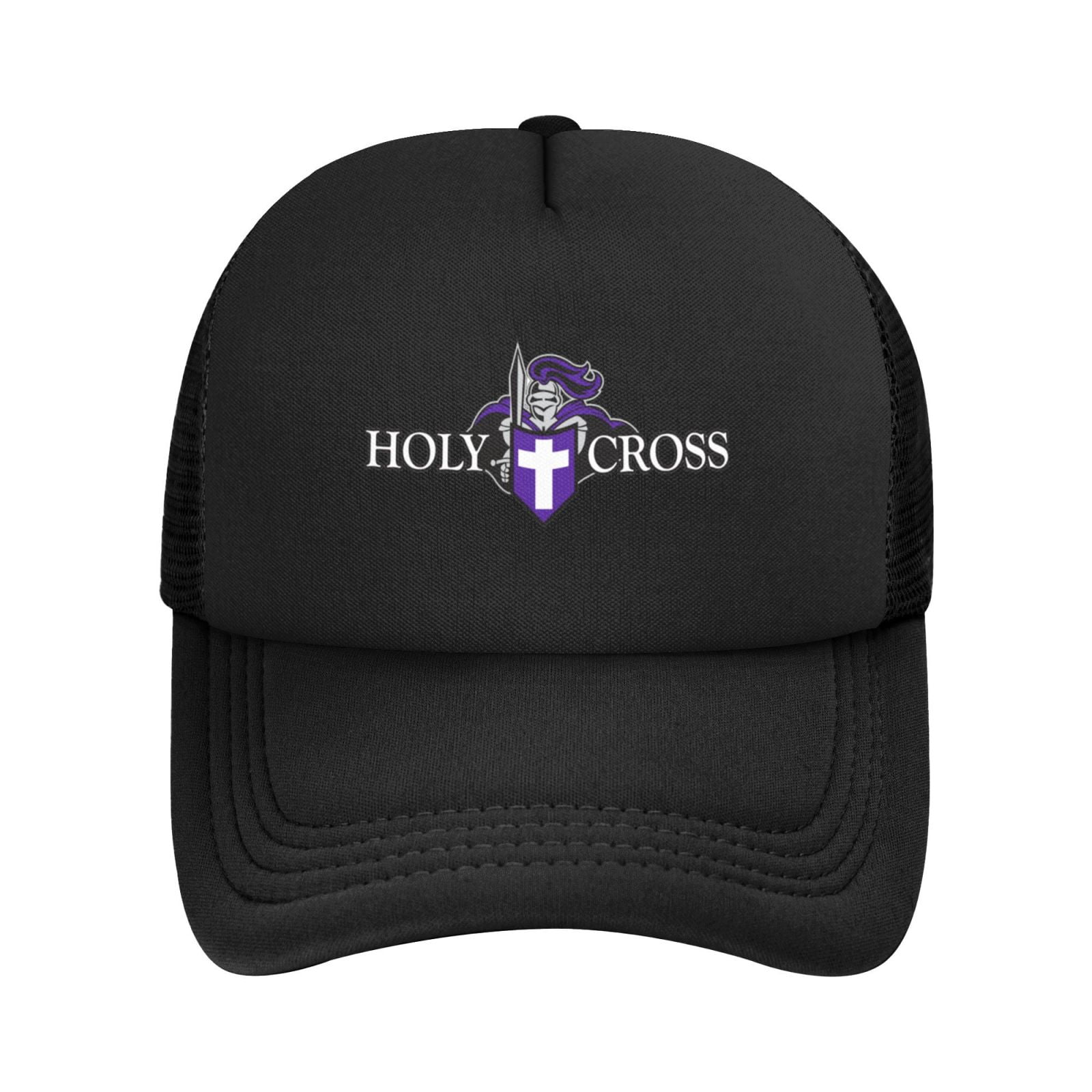 College A Of The Holy Cross Solid Color Lightweight Adult Mesh Baseball ...