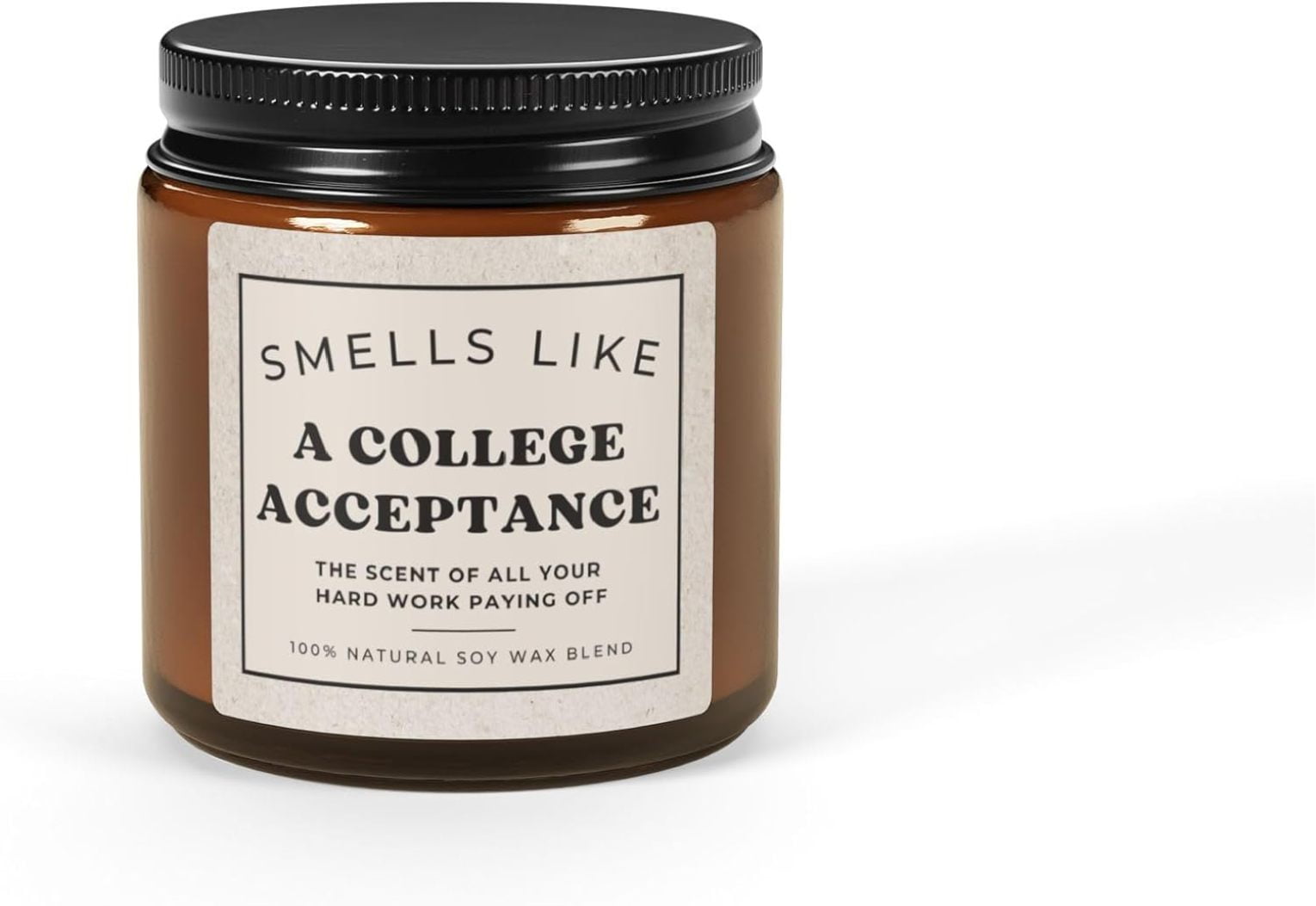 College Acceptance Gift- 9oz University Acceptance Candle, Gifts for ...