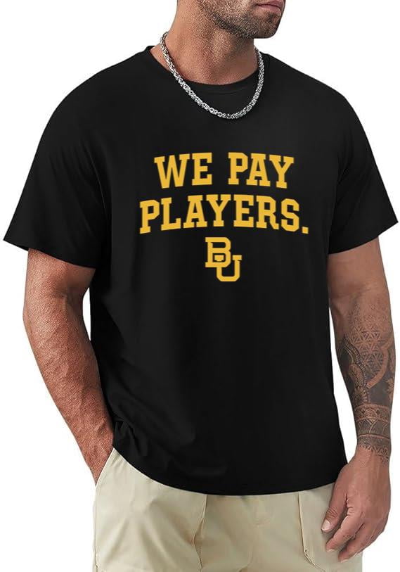 College Coaches Pay Players Funny Satire Sports Humor Quote T-shirt ...
