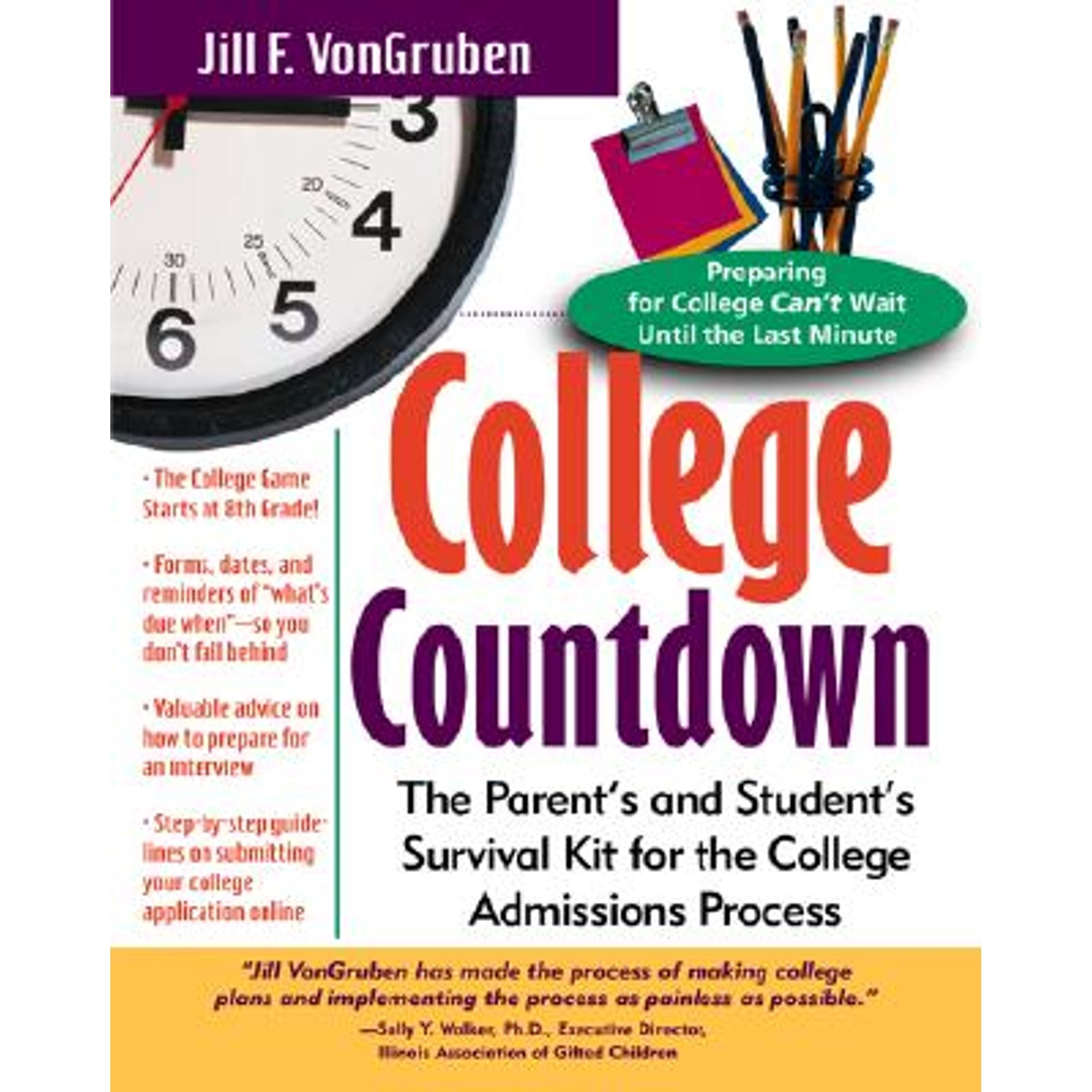 Pre-Owned College Countdown: The Parent's and Student's Survival Kit ...