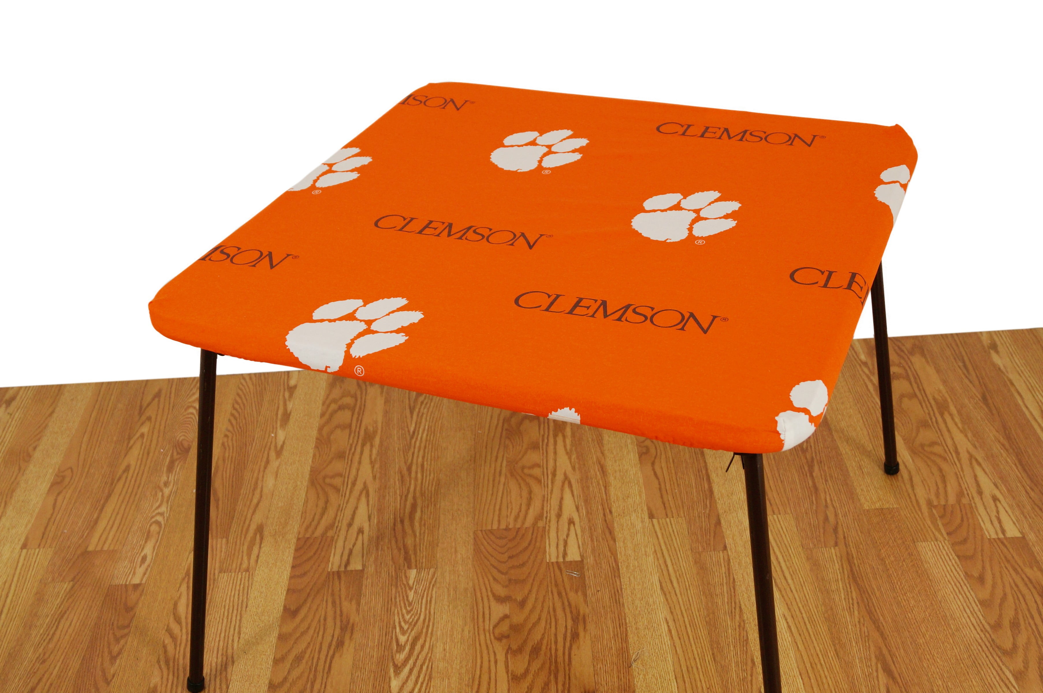 College Covers Clemson Tigers Tailgate Fitted Tablecloth, 33" x 33 ...