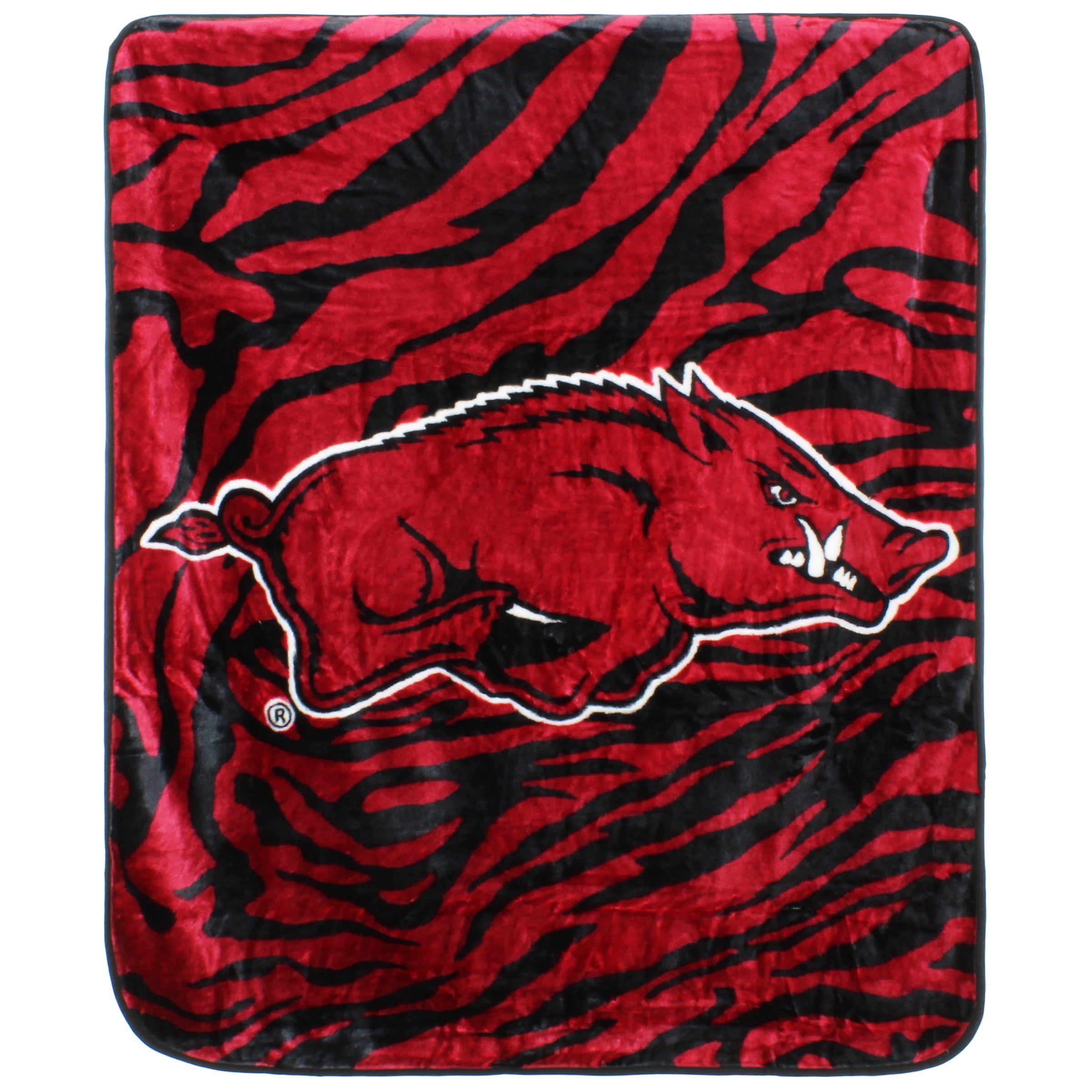 College Covers Arkansas Razorbacks Raschel Throw Blanket - 60 x 50 Size ...