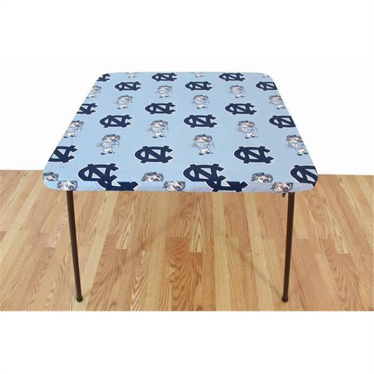 North Carolina Tar Heels Tailgate Fitted Tablecloth, 33" x 33", Card ...
