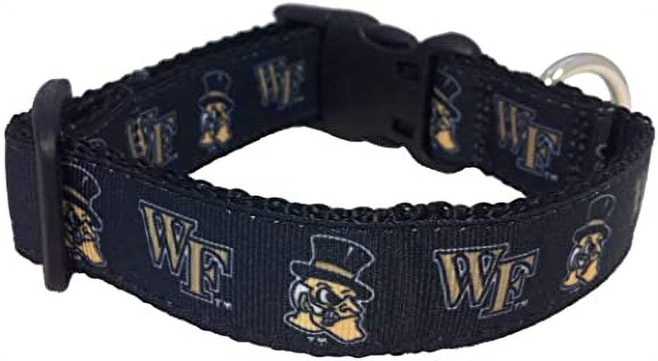 College Dog Collar (Small, Wake Forest) - Walmart.com