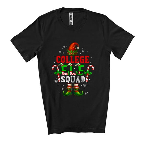 College Elf Squad; Fantastic Christmas Elf Costume; Students Teacher X ...