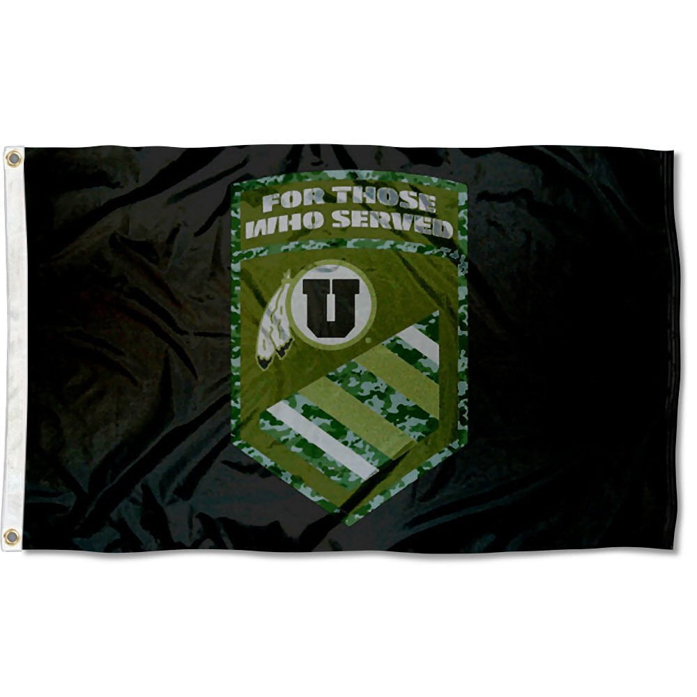 College Flags & Banners Co. Utah for Those Who Served Flag C29 ...
