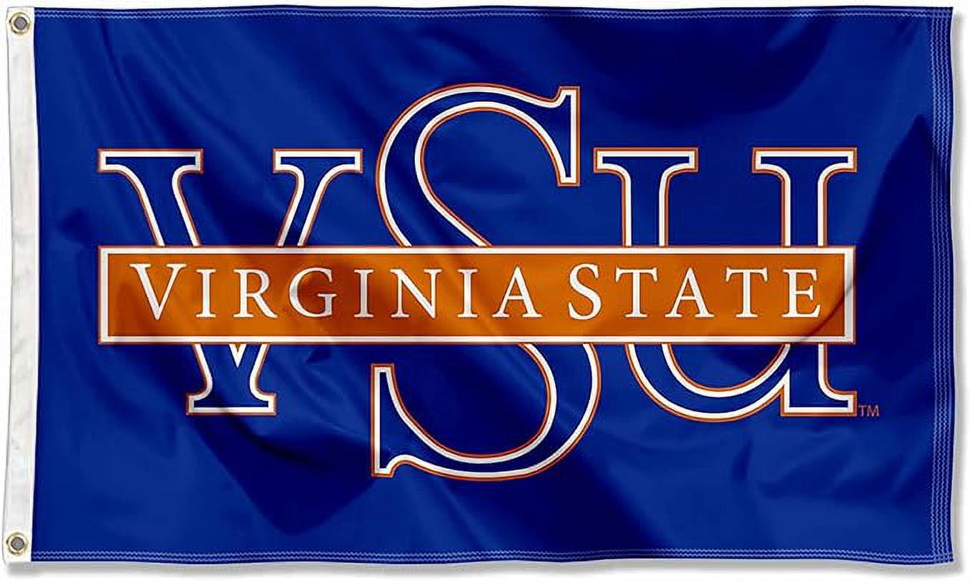 College Flags & Banners Co. Virginia State University Trojans 3x5 Flag ...