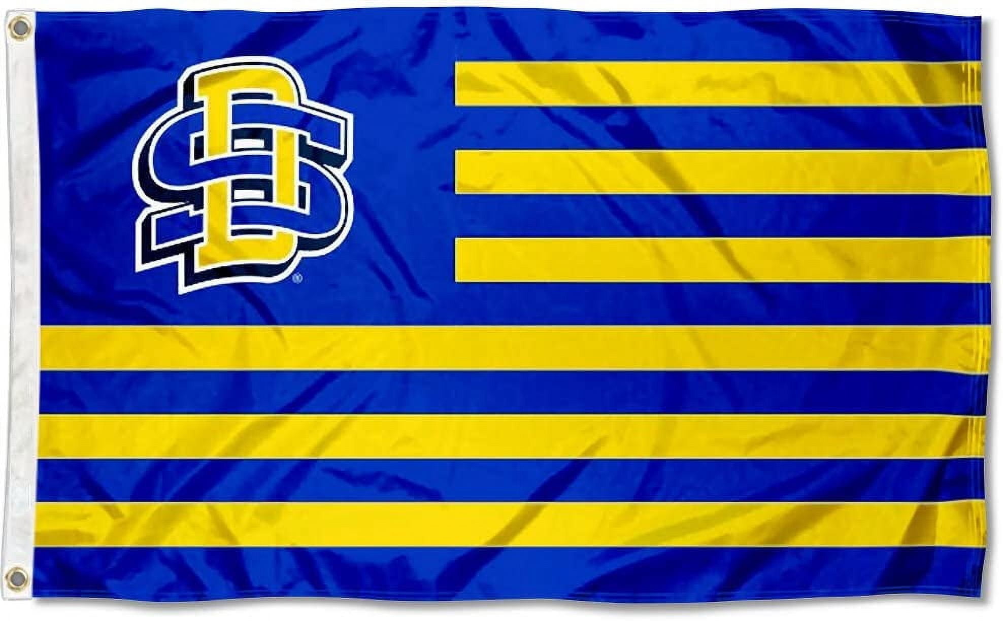 College Flags & Banners Co. South Dakota State Jackrabbits Stars and ...