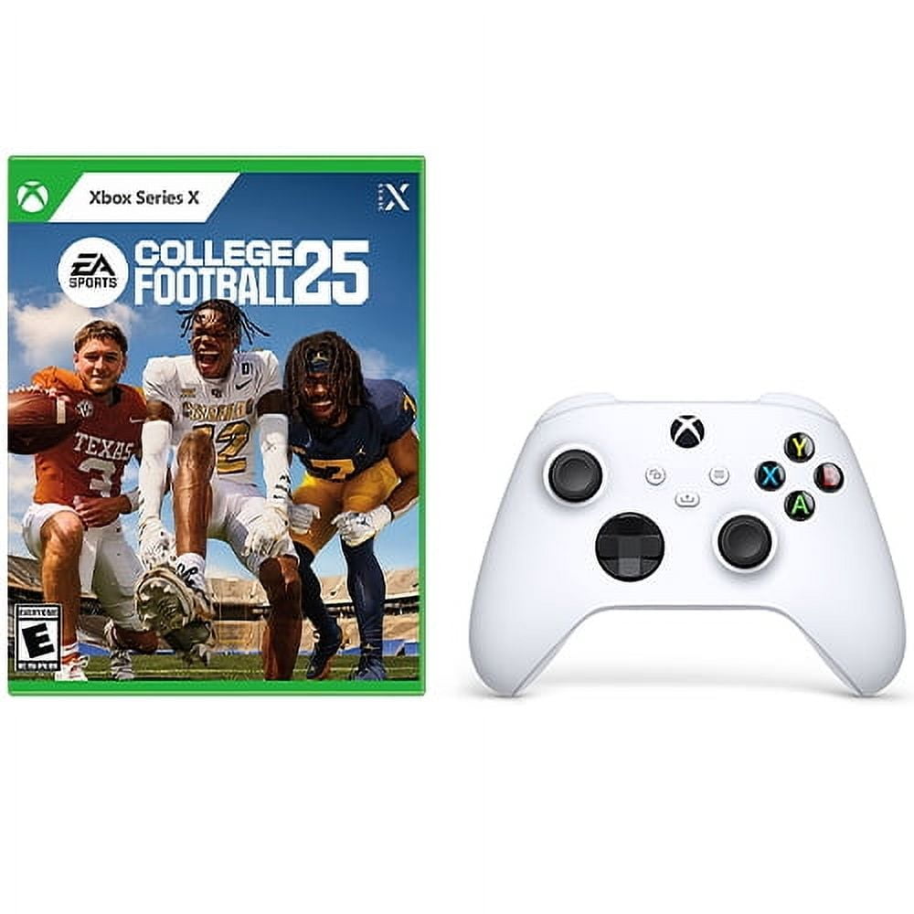 College Football 25 Standard Edition + Xbox Wireless Controller Robot ...