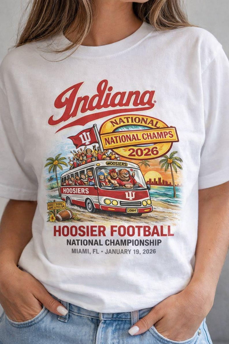 College Football Championship Helmet Shirt | Big Game 2026 Fan Tee, Red ...