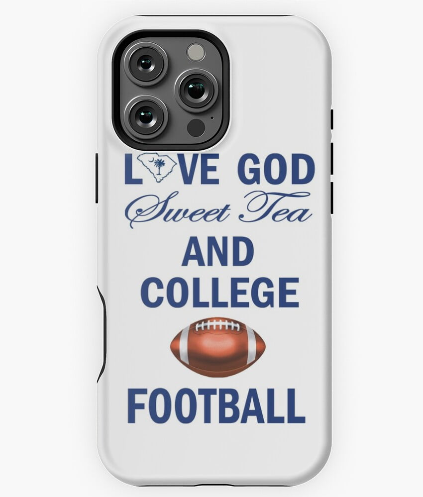 College Football Fan Faves Design Phone Case for iPhone 16 15 14 13 12 ...