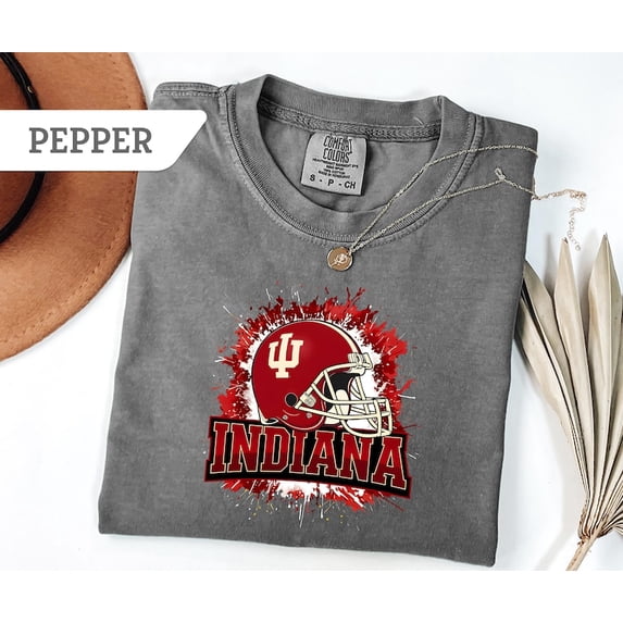 College Football Helmet Graphic T-Shirt Vintage Game Day Fan Apparel ...