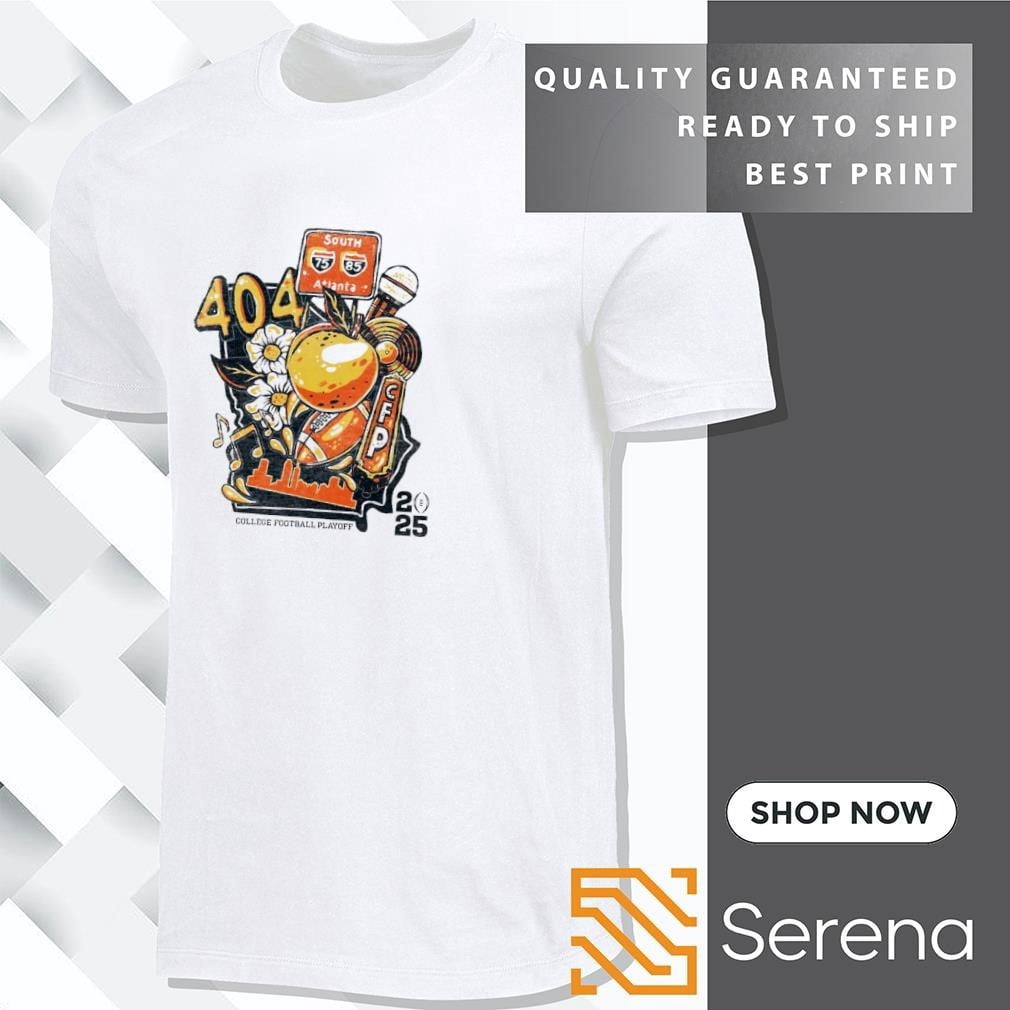 College Football Playoff 2025 Atlanta 404 Natural Shirt - Walmart.com
