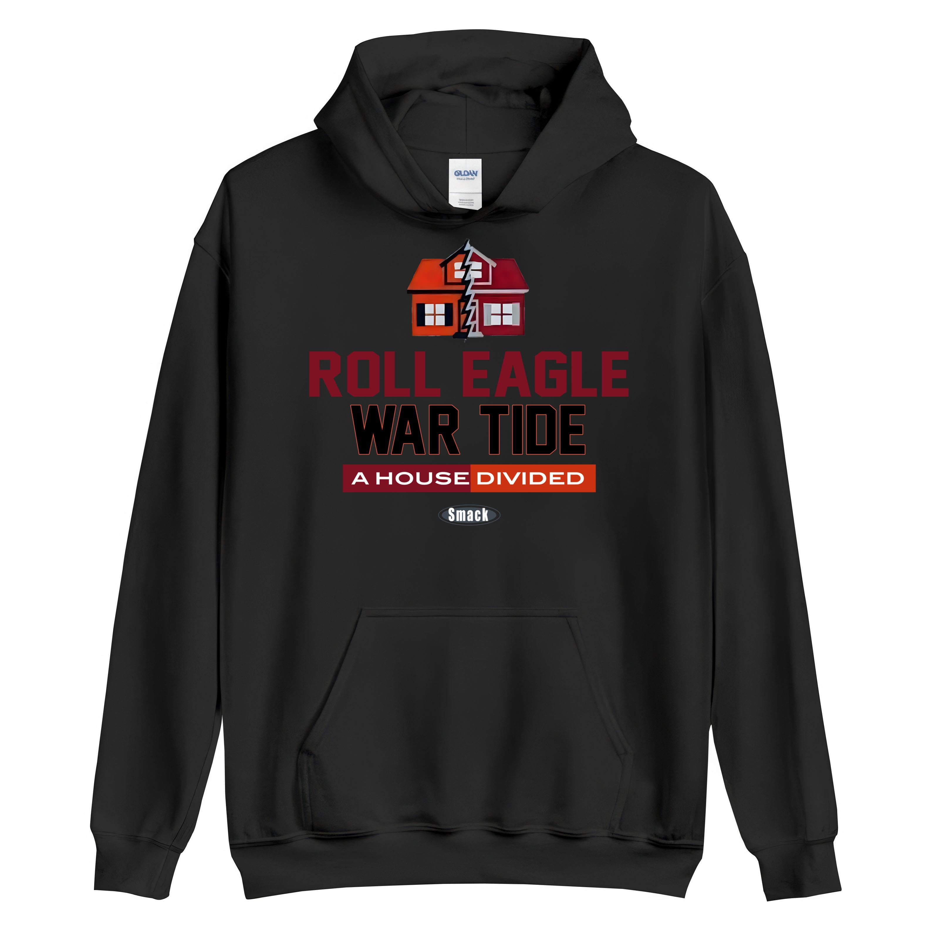 College Football Rivalry Graphic T-shirt, House Divided Design ...