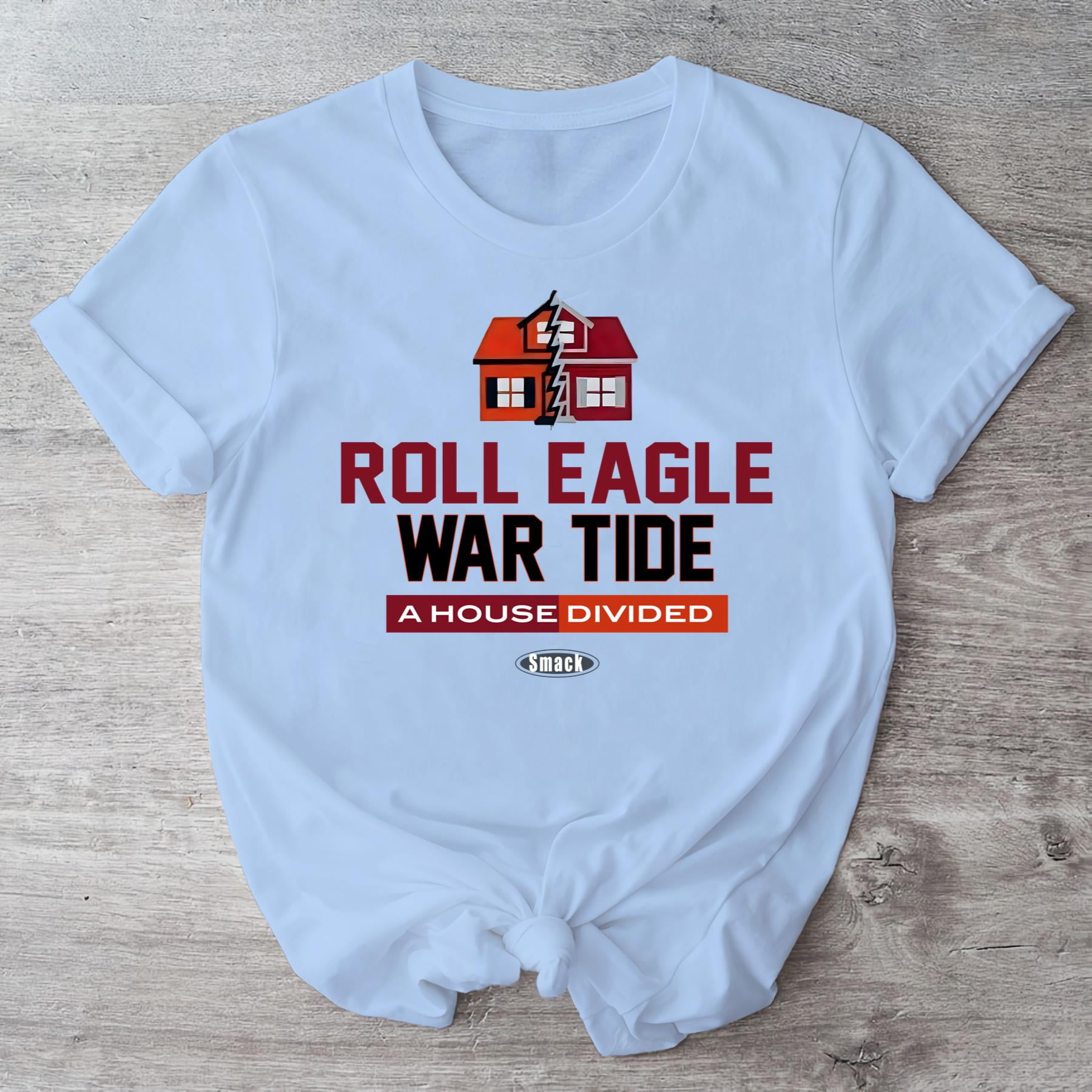 College Football Rivalry Graphic T-shirt, House Divided Design ...