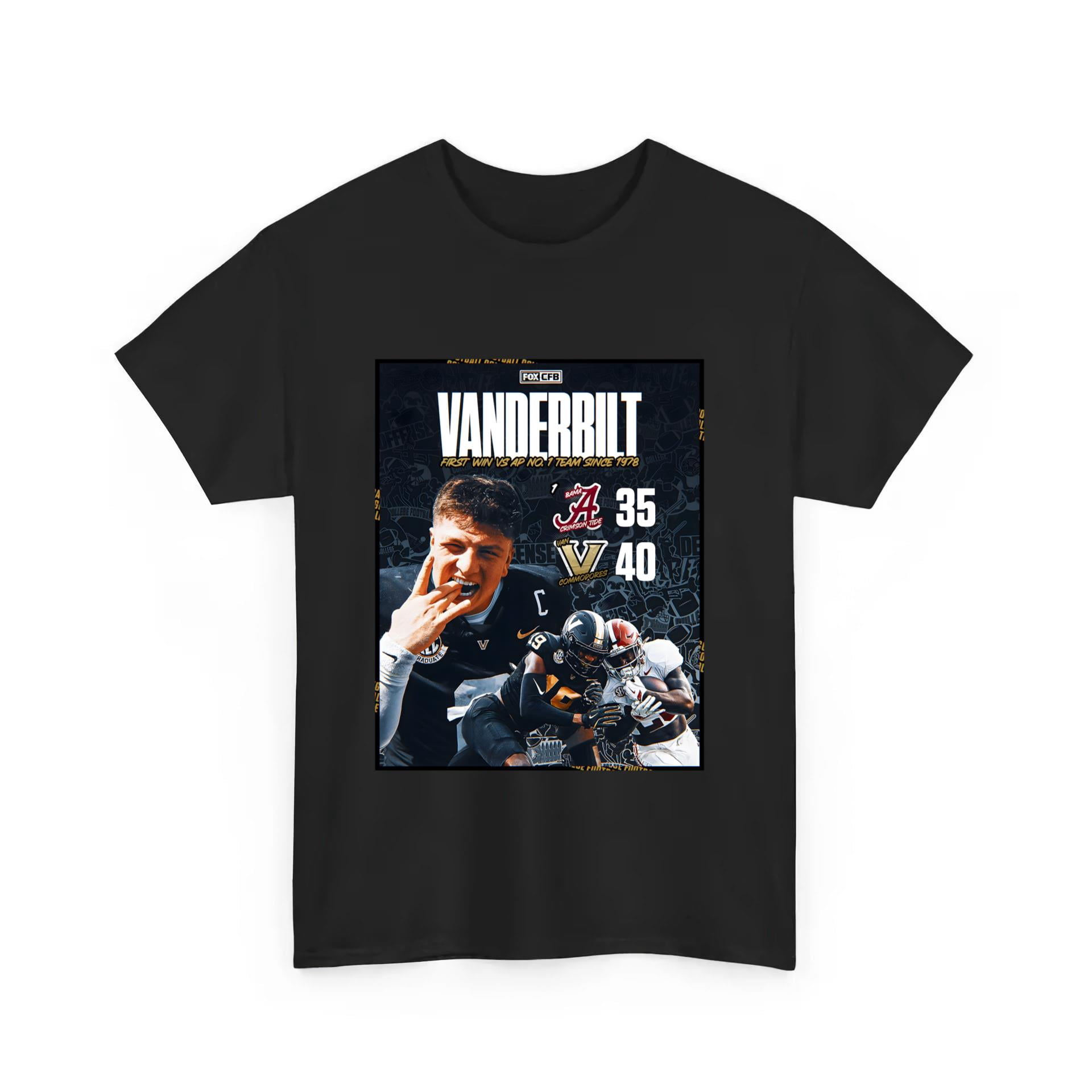 College Football Victory Shirt - First Win Against Top-Ranked Team ...